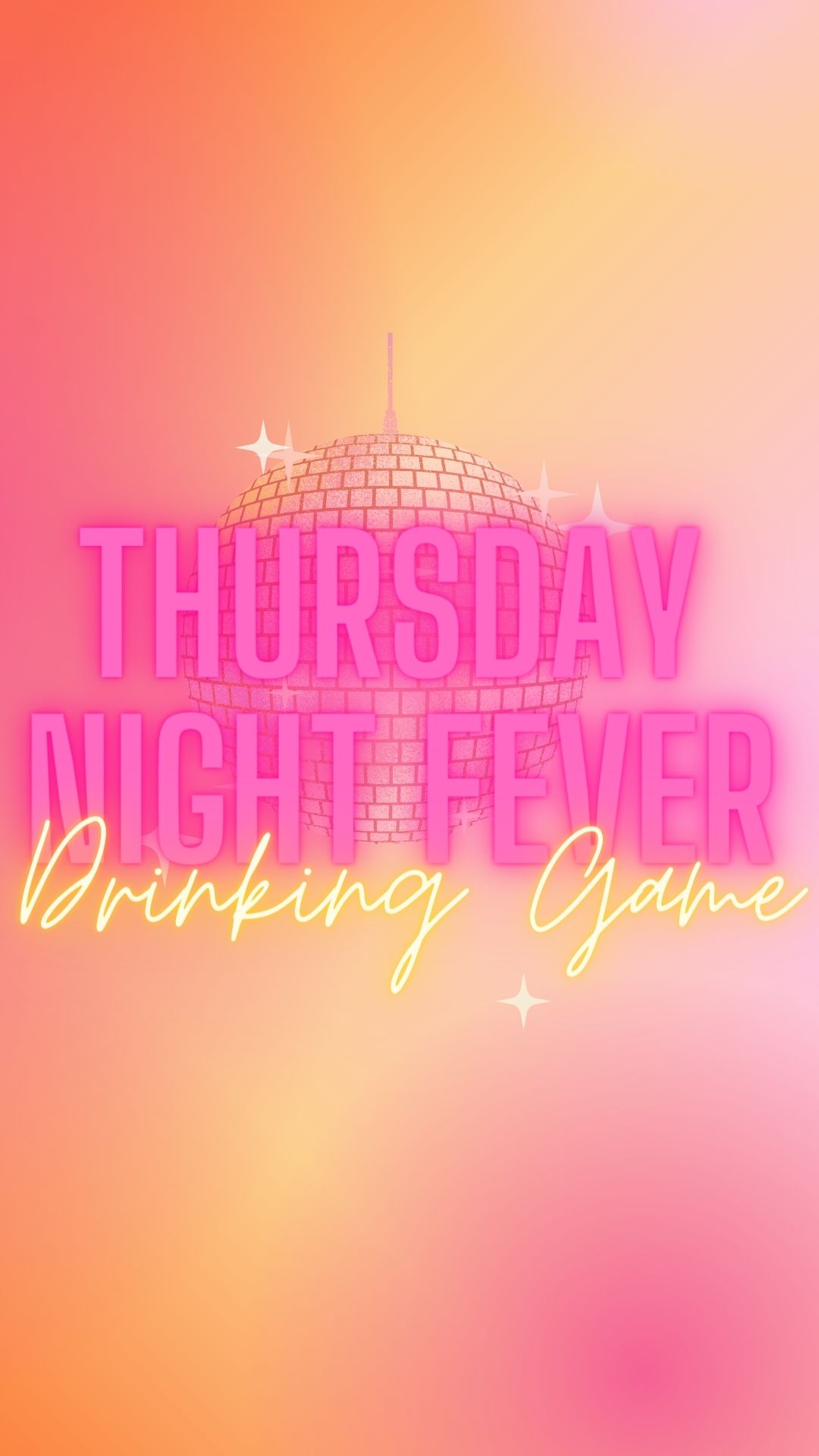 Thursday Night Fever: Highlight 2 - Forbidden Word Drinking Game ...