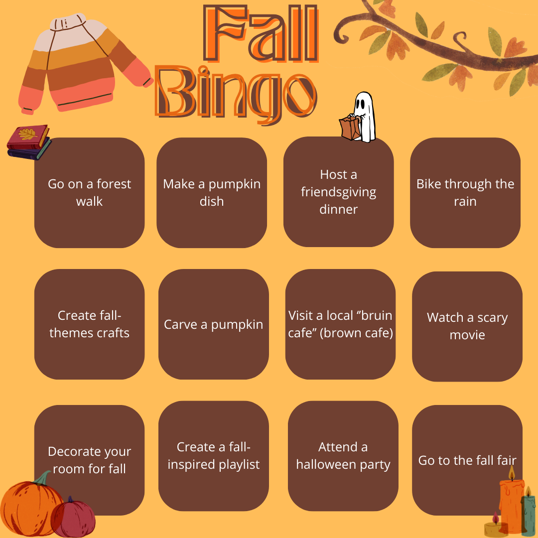 Bored this fall? Not with this fun bingo! - BUas HUB