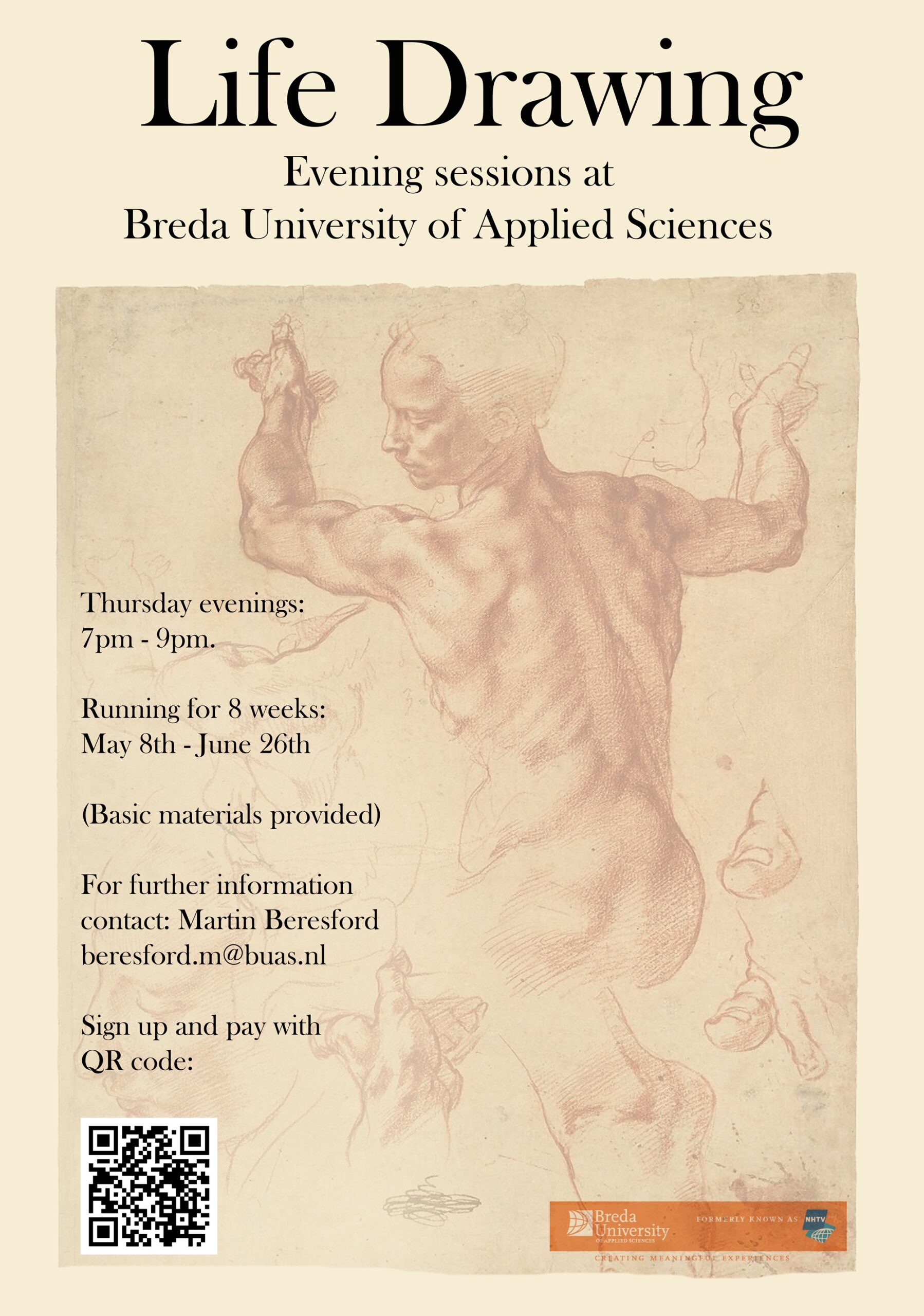 EVENING LIFE DRAWING SESSIONS - BUas HUB